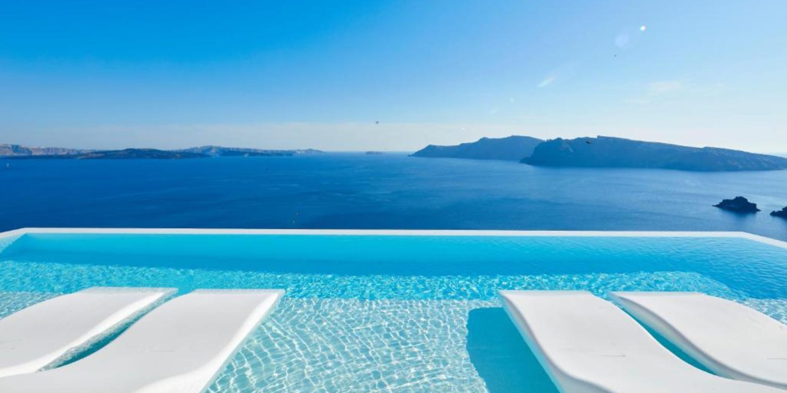 Santorini Greece Infinity Pool Suites