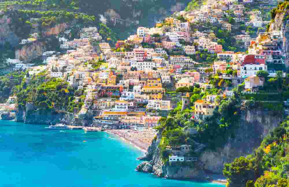 A 7-Day Coastal Escape to Positano, the Amalfi Coast & Santorini for ...